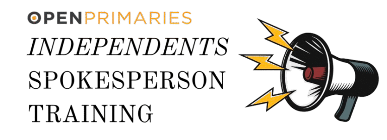 Spokesperson Training 2025 - OPEN-PRIMARIES